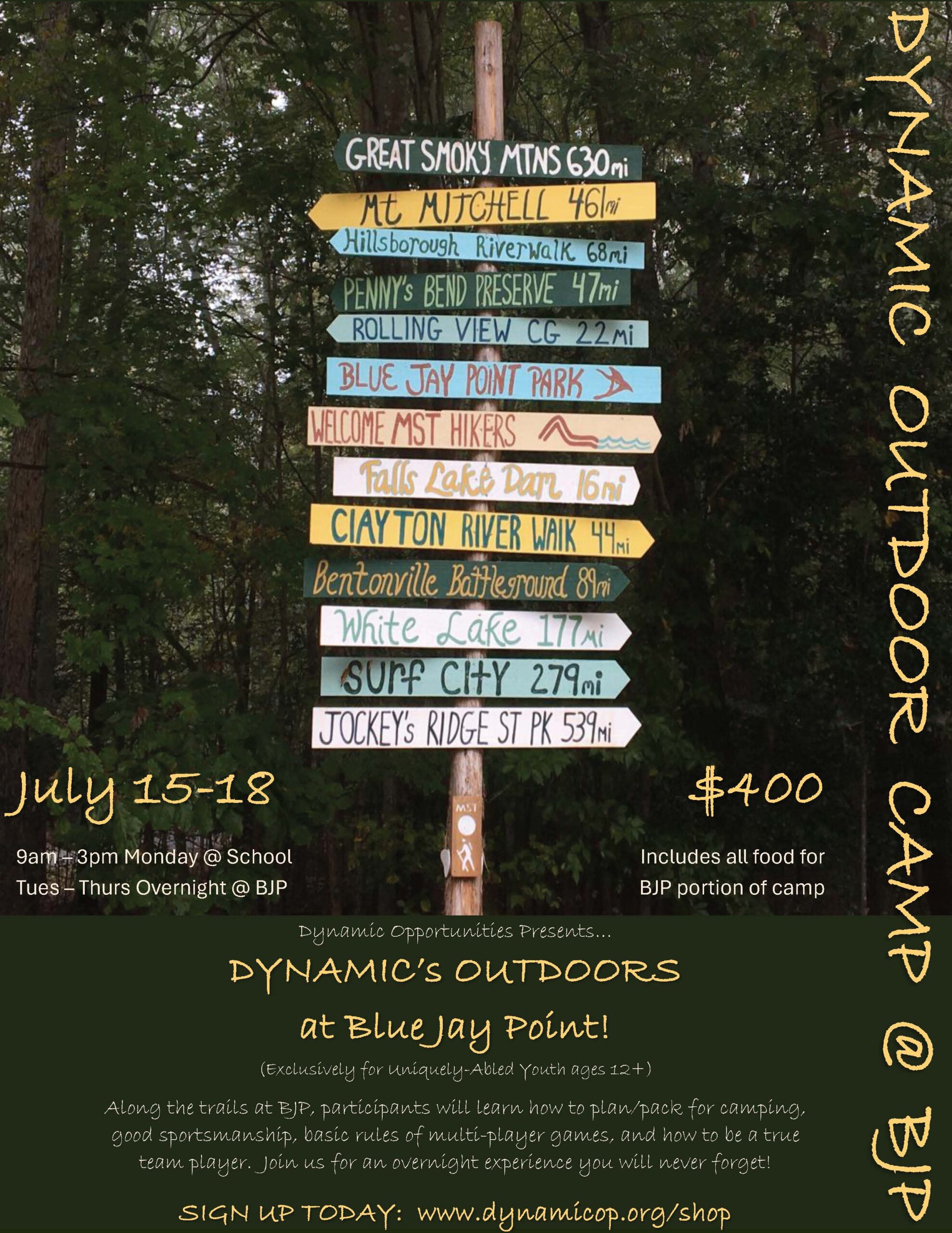 DYNAMIC SUMMER CAMPS!!! – Dynamic Opportunities