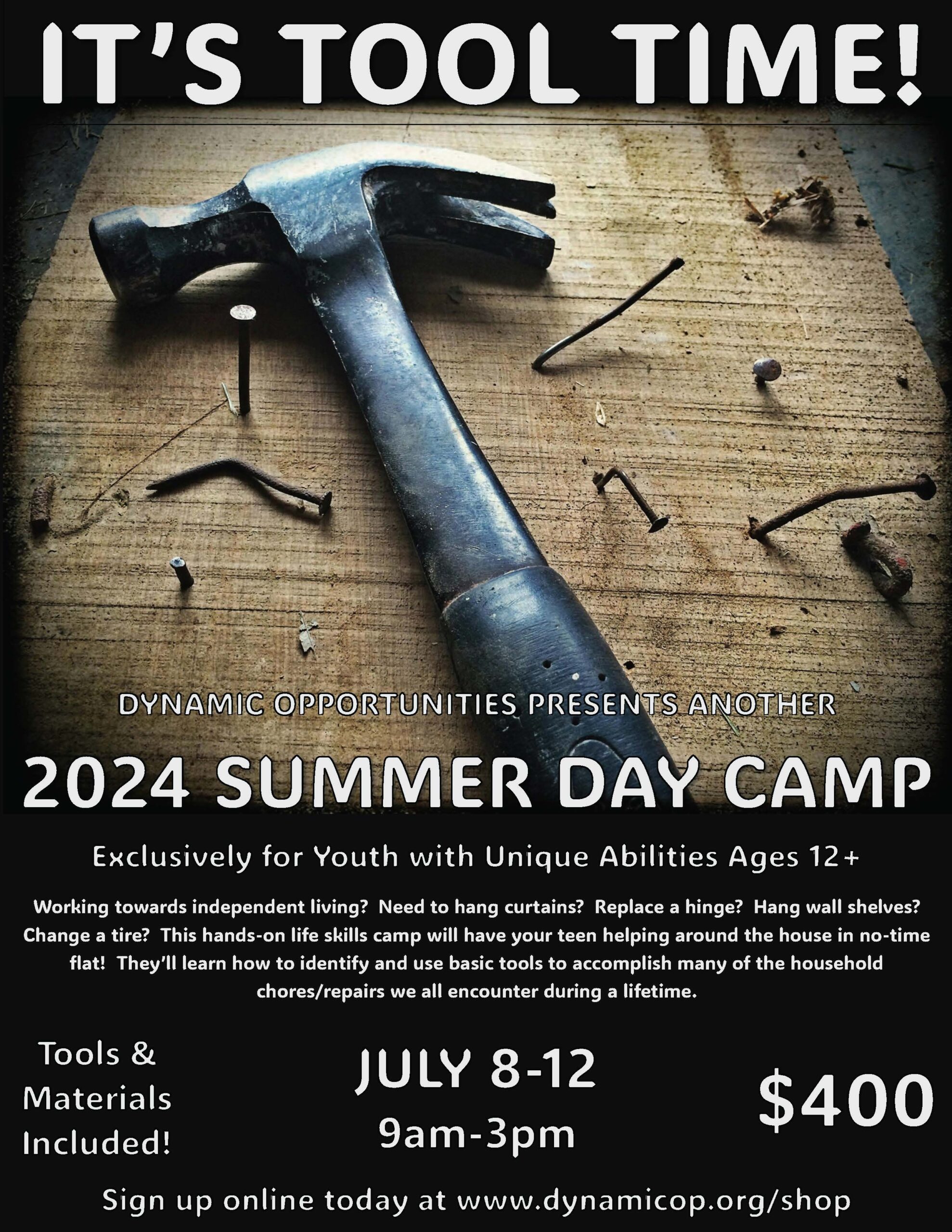 DYNAMIC SUMMER CAMPS!!! – Dynamic Opportunities